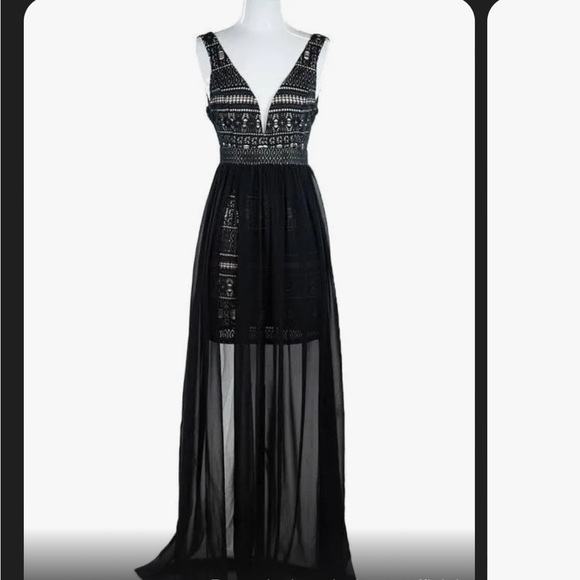 Ark & Co | Dresses | Ark And Co Black Dress Short And Long Maxi Formal ...